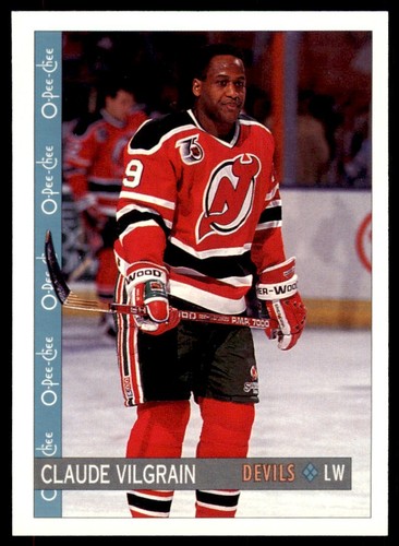 1992-93 O-Pee-Chee Claude Vilgrain . New Jersey Devils #133 | eBay