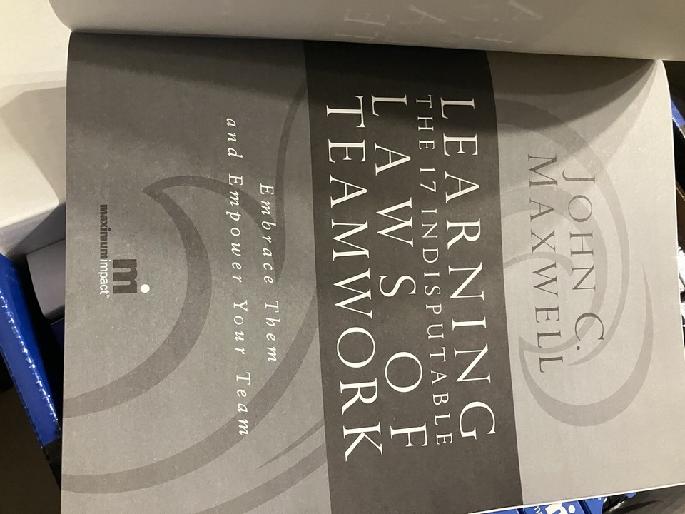 Learning the 17 Indisputable Laws of Teamwork DVD Training Curriculum ...