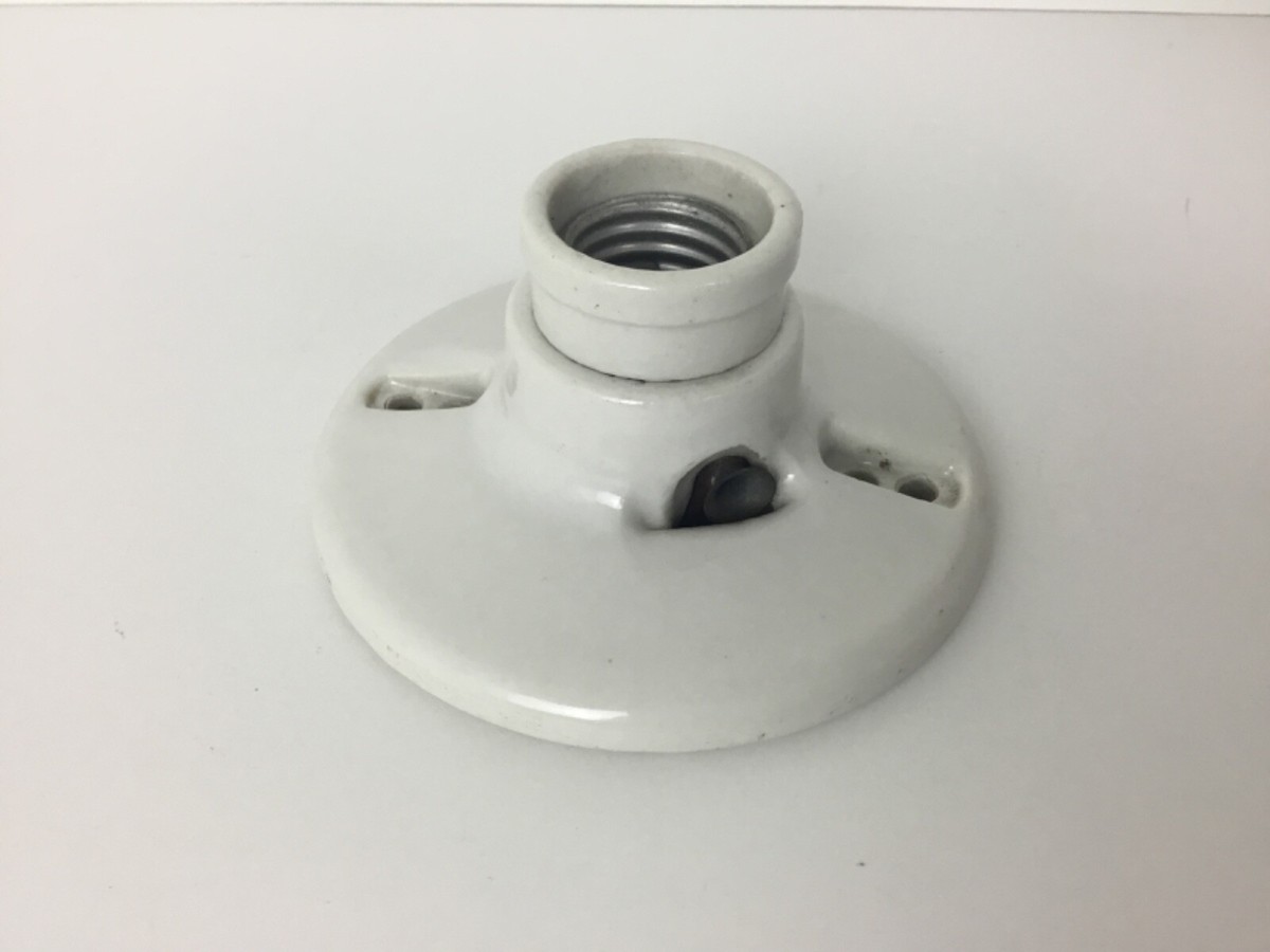 Vintage Porcelain Light Sockets Replacement Vintage Lamp Base E26 E27