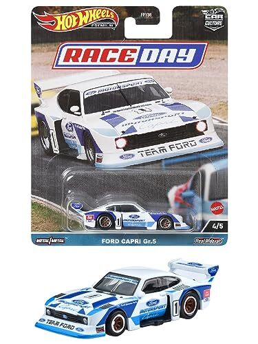 Hot Wheels Car Culture Race Day Ford Capri Gr.5 mini car toy HKC58 | eBay