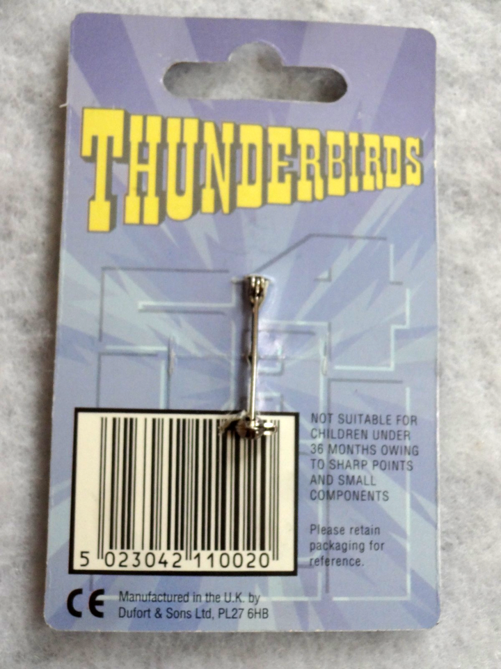 SCOTT TRACY - THUNDERBIRDS - Dufort & Sons - Vintage - 1992 - PIN BADGE ...