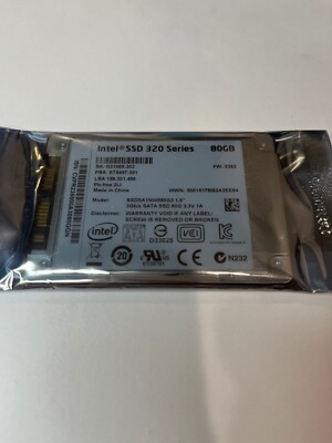 Intel 320 Series 80GB Internal 1.8" (SSDSA1NW080G301) SSD 735858218450 ...