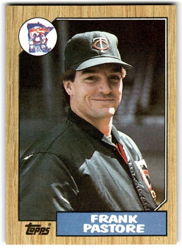 1987 Topps Baseball Cards Frank Pastore Minnesota Twins #576 | eBay