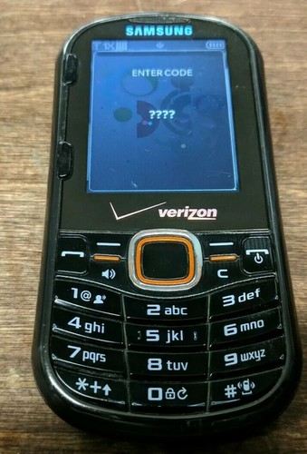AS IS PIN VERIZON SAMSUNG INTENSITY II 2 SCH-U460 BLUE SLIDER CELL ...