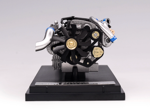 MH 1:18 HEC JDM GTR R34 RB26 Dett Turbo Engine Model Diecast Metal Car ...