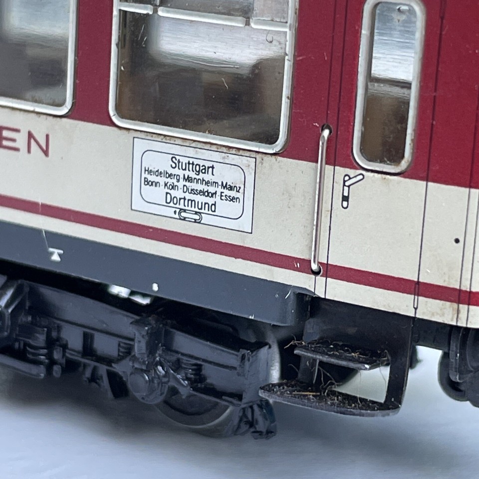 Vintage MARKLIN HO Scale #4054 Express DB Dining Car Coach Wagon West ...