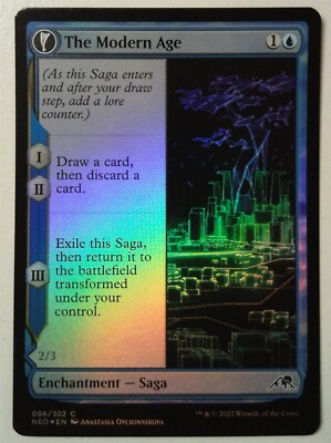 The Modern Age *FOIL Common* Magic MtG x1 Kamigawa Neon Dynasty | eBay