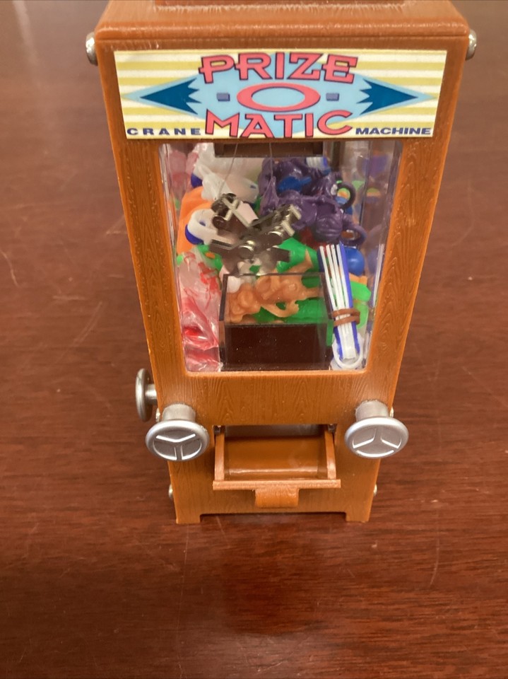 Vintage Mini Crane Claw Machine Basic Fun Prize-o-Matic 1997 Arcade ...
