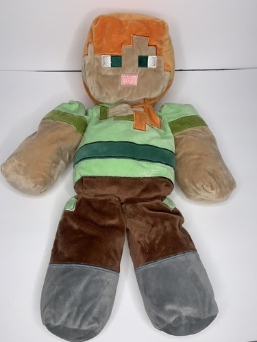 Minecraft Alex Plush 20” Mojang Pillow Soft | eBay