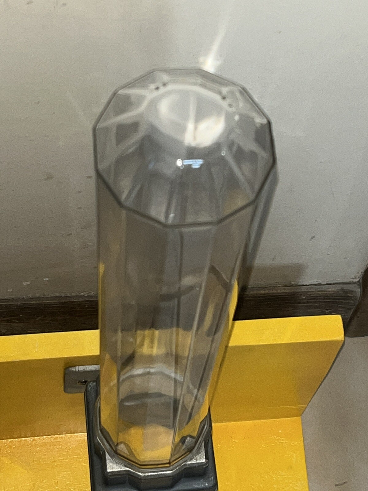 DIXIE VORTEX GLASS CUP HOLDER DISPENSER W/ LEVER & BRACKET 25" CIRCA ...