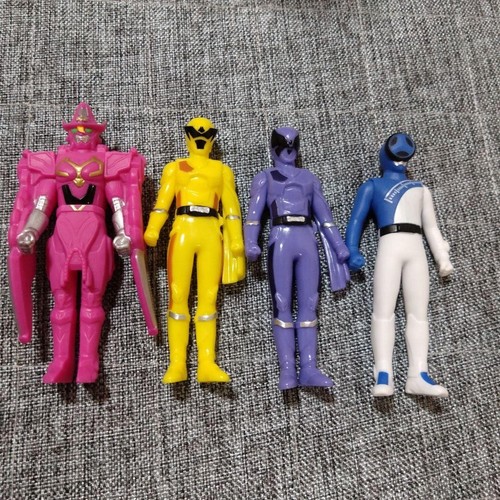 Super Sentai Soft Vinyl Figures Set Zentai Majine Kamaririoja Papillon ...