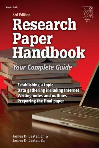 Research Paper Handbook Ser.: Research Paper Handbook : Your Complete ...