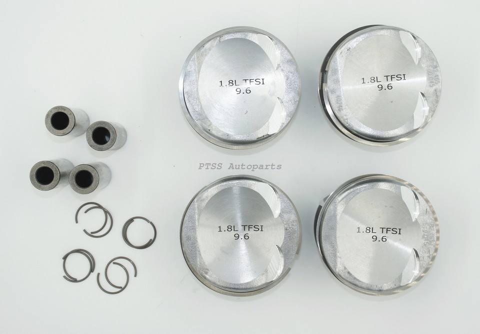 Set of 4 Upgraded KS Piston&Ring 06L107065AS For VW Jetta Golf VII AUDI ...