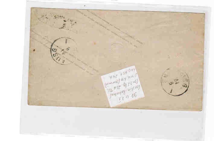 Deutschland Pommern COESLIN-BAHNHOF K2 1873 Stargard AUSG. No 1 | eBay.de