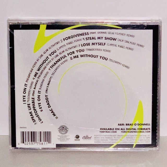 Eye'm All Mixed Up: Remixes by TobyMac (CD, Nov-2014, Forefront Records ...