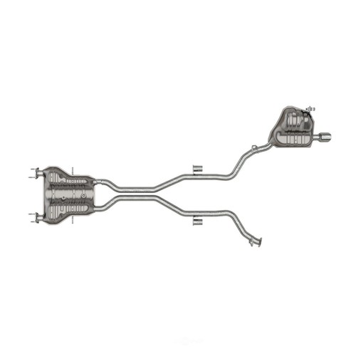 Exhaust Muffler Assembly Mopar 68276639AA fits 16-19 Dodge Durango | eBay