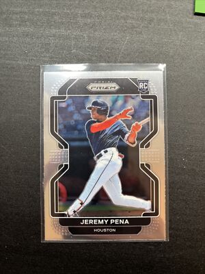 2022 Panini Prizm Baseball Jeremy Pena Rookie Card - RC Houston Astros ...