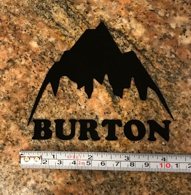 Burton Sticker - Ski Snowboard Freestyle X Games Montain Sports Powder ...