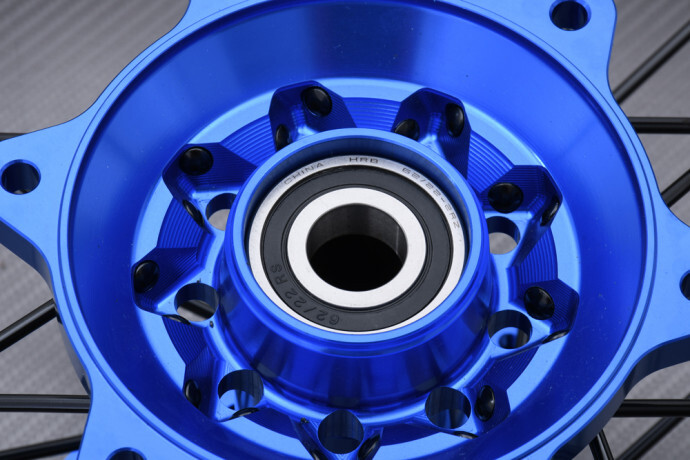 Complete Enduro Front + Rear Wheels Rims YAMAHA YZ 125 2019-2024 21"/18 ...