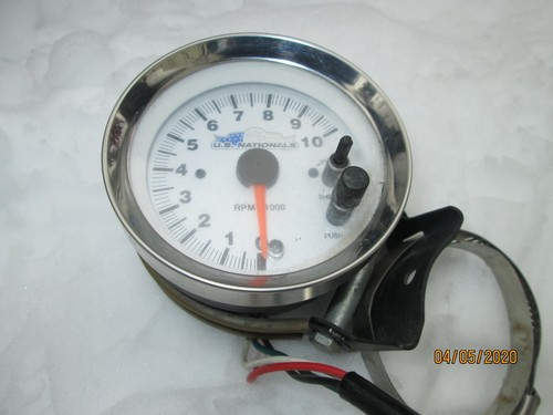 VINTAGE MAC TOOLS US NATIONALS TACHOMETER RPM GAUGE RAT ROD GASSER HOT ...
