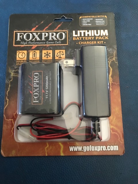 FOXPRO Lithium 10 Cell Rechargeable Battery Kit for sale online | eBay