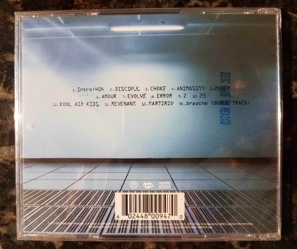 The Warning Rare 2022 ERROR CD NEW / MINT / SEALED 602448009470| eBay