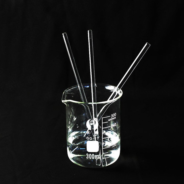 5 Pcs Glass Stirring Rod For Lab Use Stir Stiring Stirrer Laboratory 150mm X 5mm For Sale Online