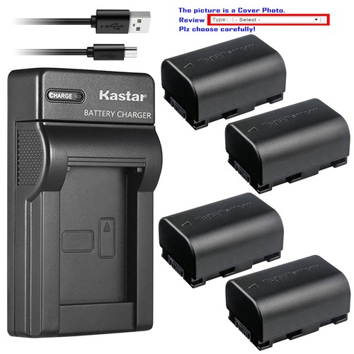 Kastar Battery Slim Charger For Jvc Bn Vg107 And Jvc Gz E300au Gz E300bu