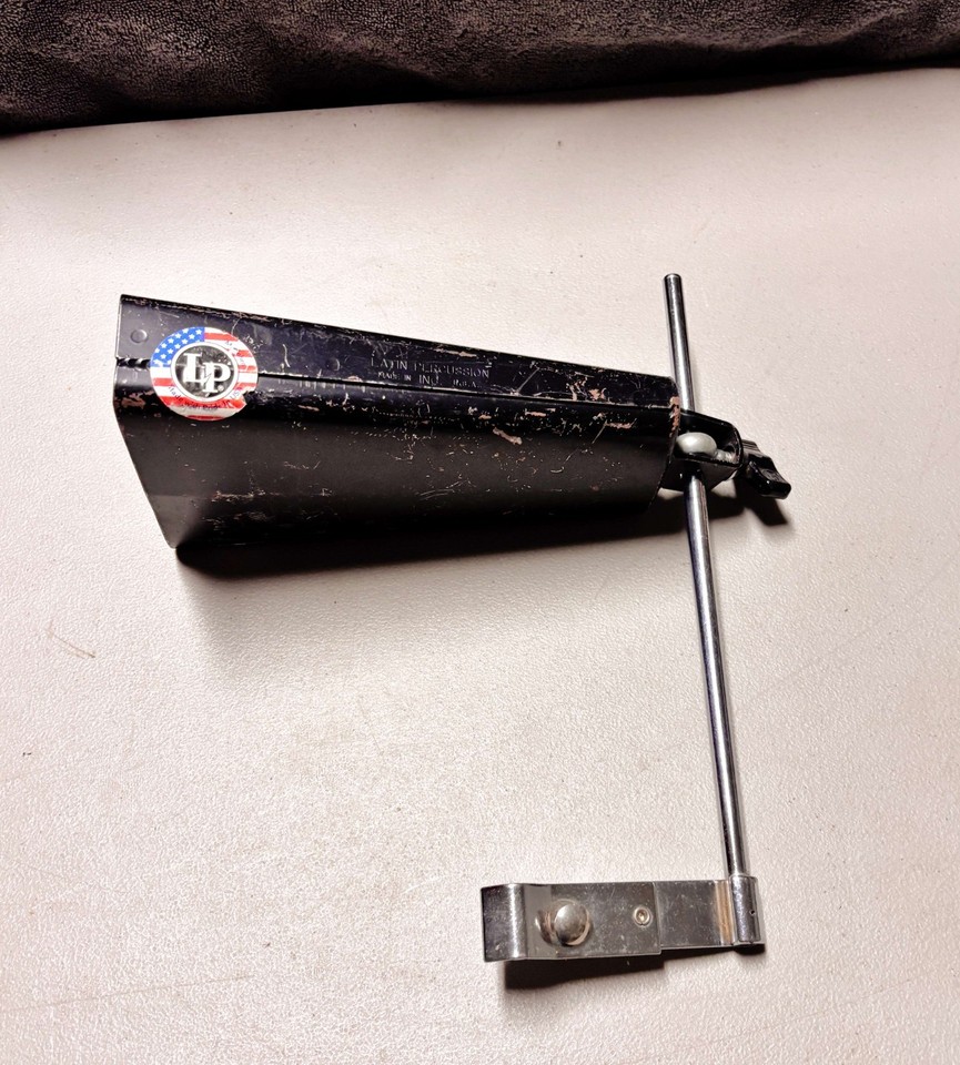 Large 8-1/2" LP 229 Mambo Cowbell w/brkt. for Cymbal Stand Mtng. | eBay