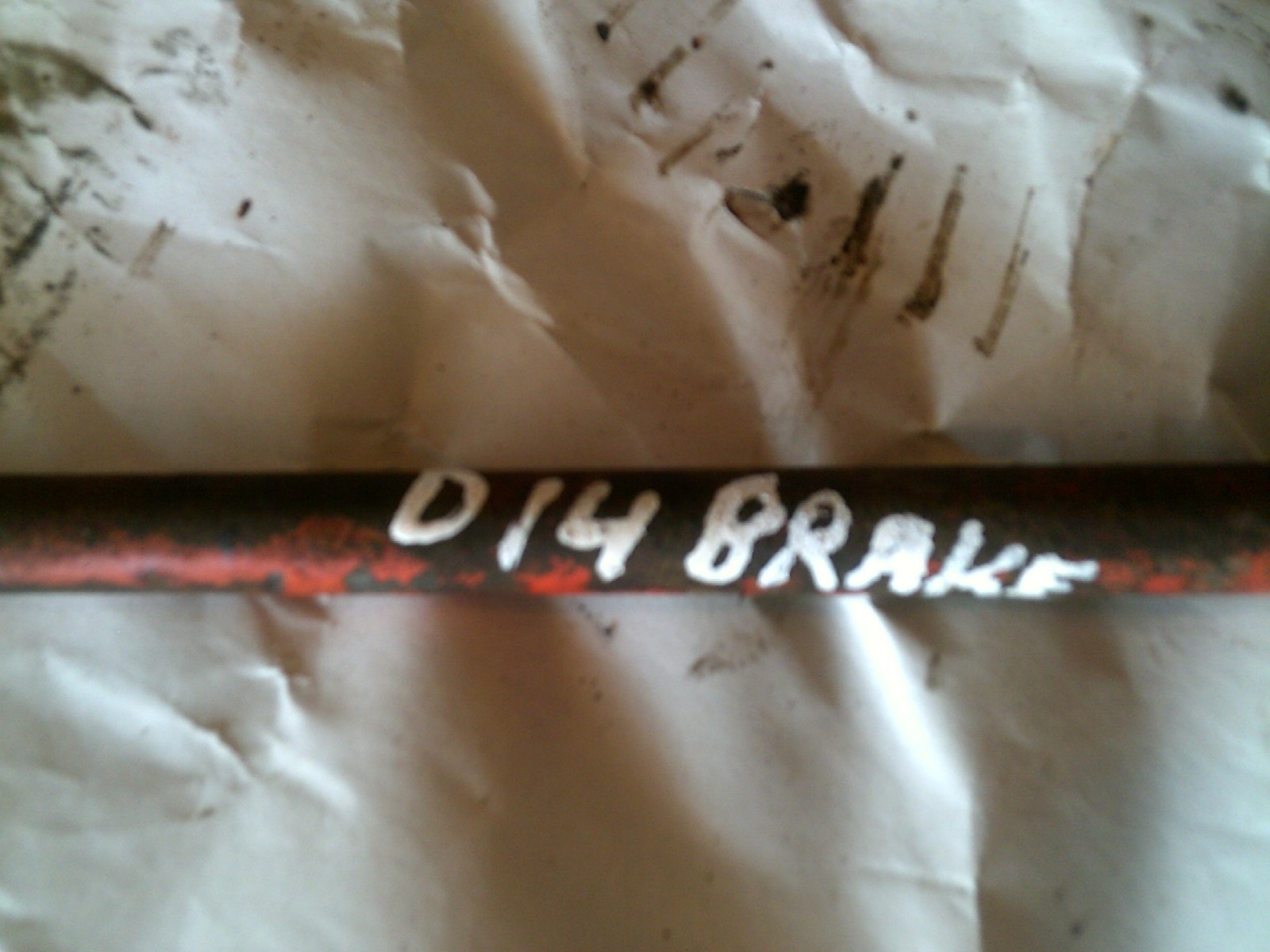 Allis Chalmers D14 Tractor AC brake linkage control rod | eBay