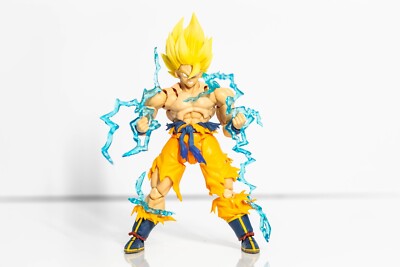 SH Figuarts Figma Storm Dragon Ball 1/12 Custom Lightning (Blue) EFFECT ...