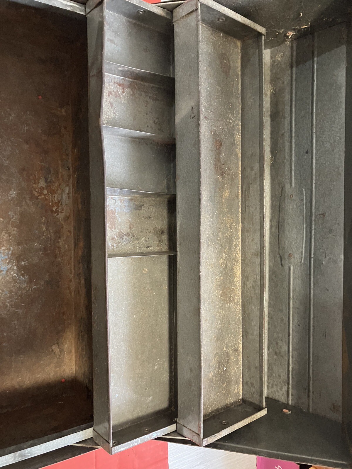 CRAFTSMAN Vintage Metal Cantilever - Tombstone Tool Box 65351 Crown ...