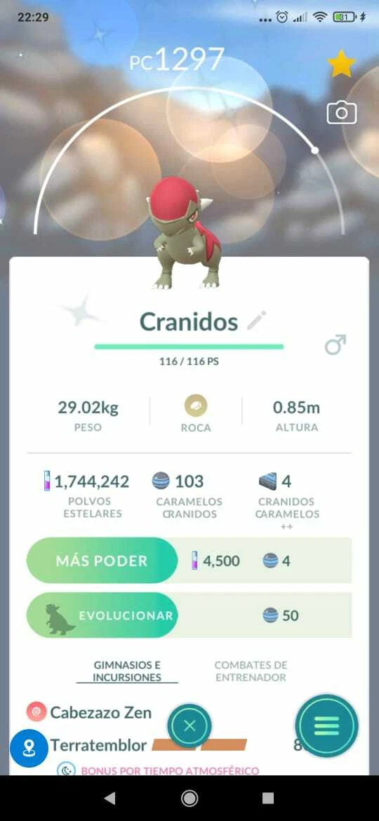 Shiny Cranidos
