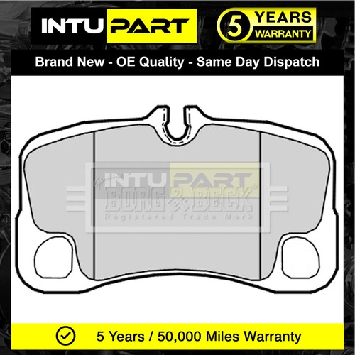 Fits Porsche 911 2006-2012 3.6 3.8 IntuPart Rear Brake Pads Set ...