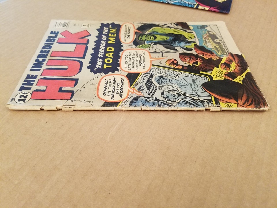 The Incredible Hulk #2 (1962) 1st Green Hulk 2nd Hulk App. 1st Toad Men ...