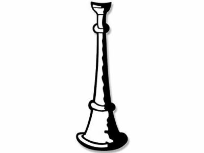 5" FIRE LIEUTENANT 1 BUGLE FIREMAN HELMET BUMPER DECAL STICKER USA MADE ...