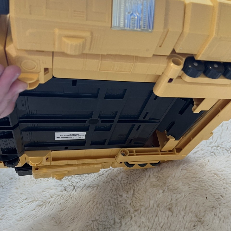 1996 Power Rangers ZEO Deluxe Pyramidas Carrier Zord Bandai 2717 BOX ...