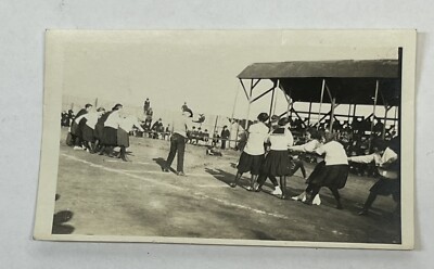 Photograph of Women Playing Tug of War Field Day School Fair Found ...