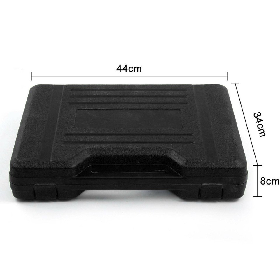 171Pcs Socket Set 1/2" 3/8" 1/4" Spanner Drive Ratchet Wrench Mechanic ...