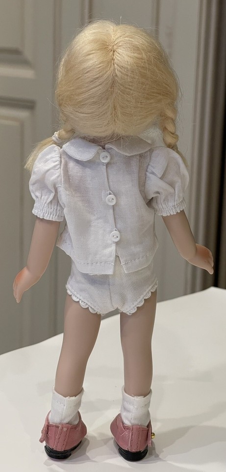 Boneka White Cotton Blouse Collar 4 8" Doll Heather Maciak Jenny ...