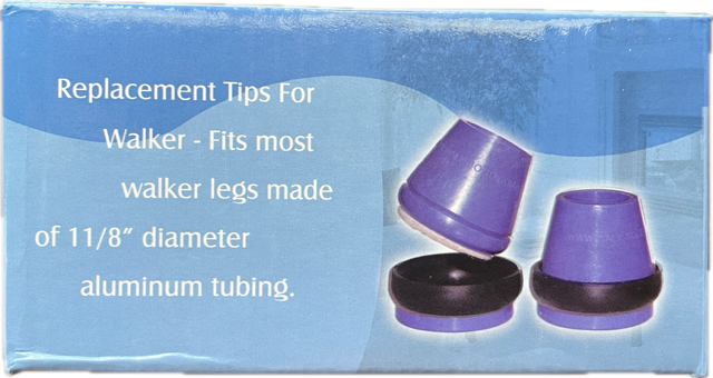 Universal Walker Replacement Legs Rubber Tips - | eBay