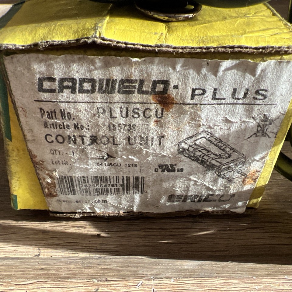 ERICO Cadweld Plus Control Unit PLUSCU W/ Leads | eBay