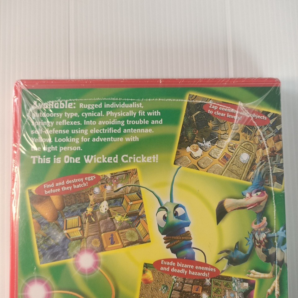 Zapper One Wicked Cricket PC CD-ROM Game New & Sealed 2003 Best Of ...