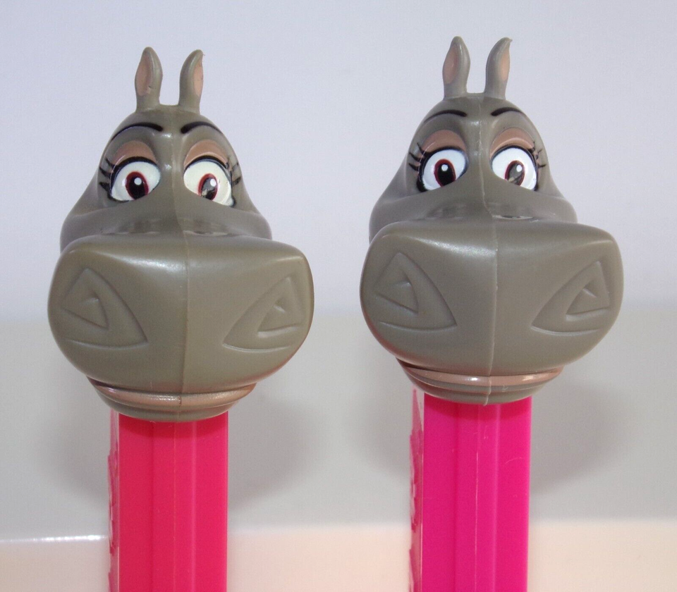 Dreamworks Madagascar PEZ Mary Zebra Gloria Hippo Alex Lion Kooky Zoo ...
