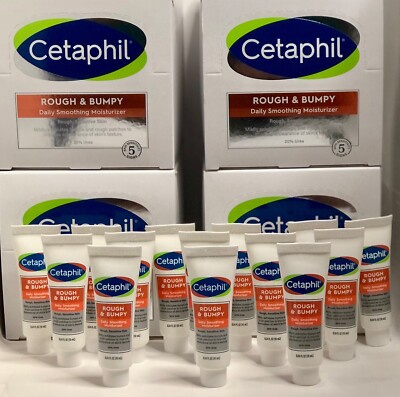 Cetaphil Rough & Bumpy Daily Smoothing Moisturizer Lot X 14 Travel Sz 0 ...