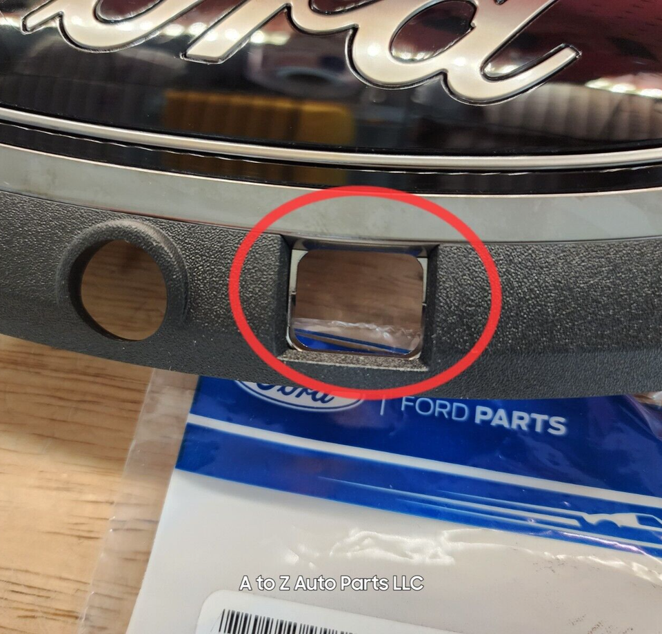 NEW 2021-2024 Ford F150 Grille Emblem Camera Washer Spray Nozzle PLUG ...