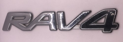 1996-2000 Toyota RAV4 Emblem Logo Letters Badge Trunk Gate Rear Chrome ...