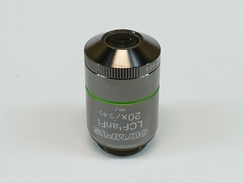 Olympus LCPlanFl 20X/0.40 ∞/ CAP-G1.2+/-0.5 Microscope Objective | eBay