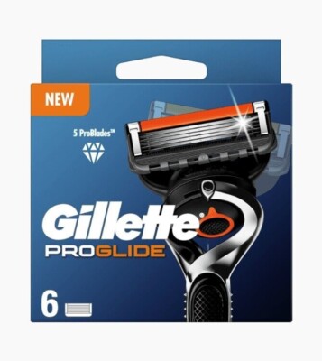 Gillette PROGLIDE Recharge de 6 Lames de Rasoirs - NEUF - FRANCE | eBay