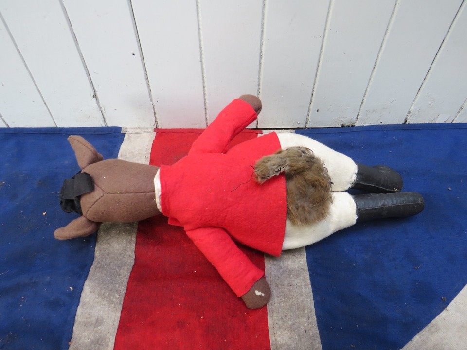 QUIRKY UNUSUAL ANTIQUE VINTAGE OLD ENGLISH FOX HUNTING TROPHY MASCOT ...